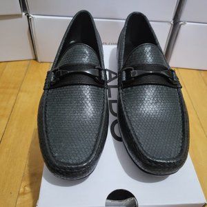 Aldo | Shoes | Aldo Mens Omemee In Croc Embossed Dark Green Leather ...